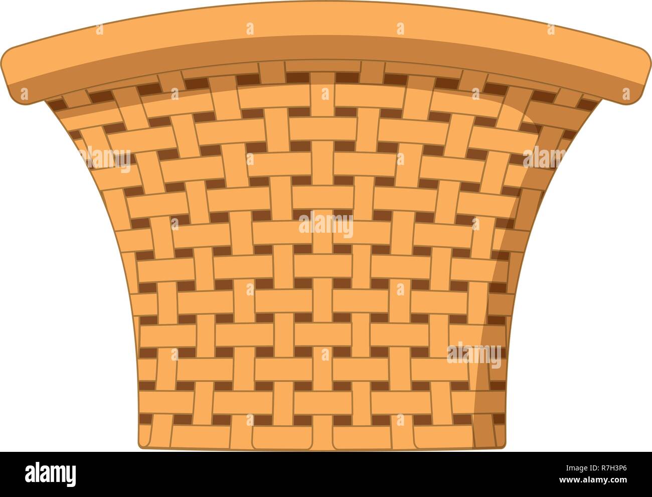 cute basket cartoon Stock Vector Image & Art - Alamy