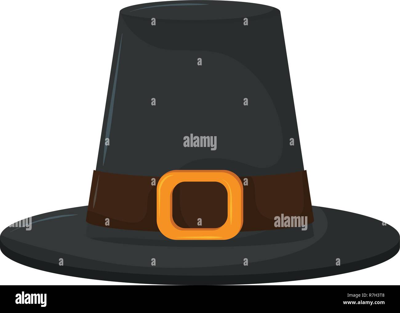 thanksgiving day pilgrim hat Stock Vector Image & Art - Alamy