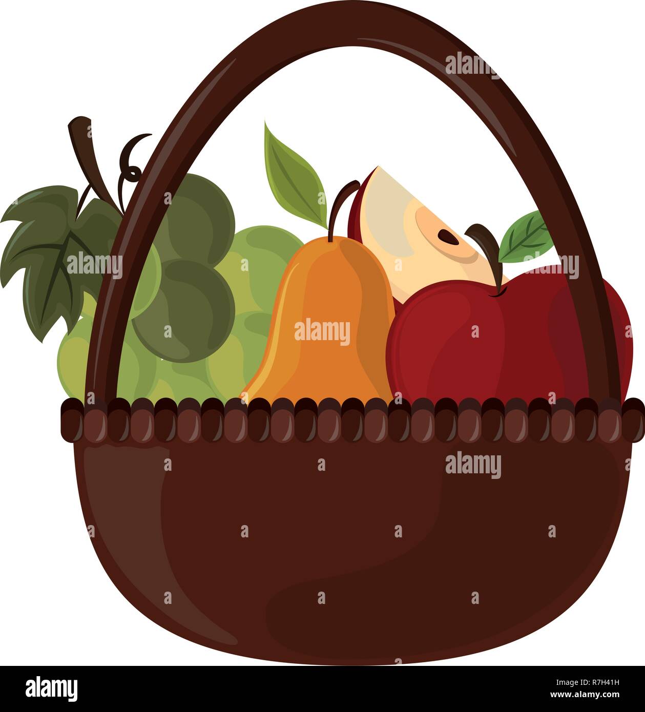 Fruit cooked Stock Vector Images - Alamy