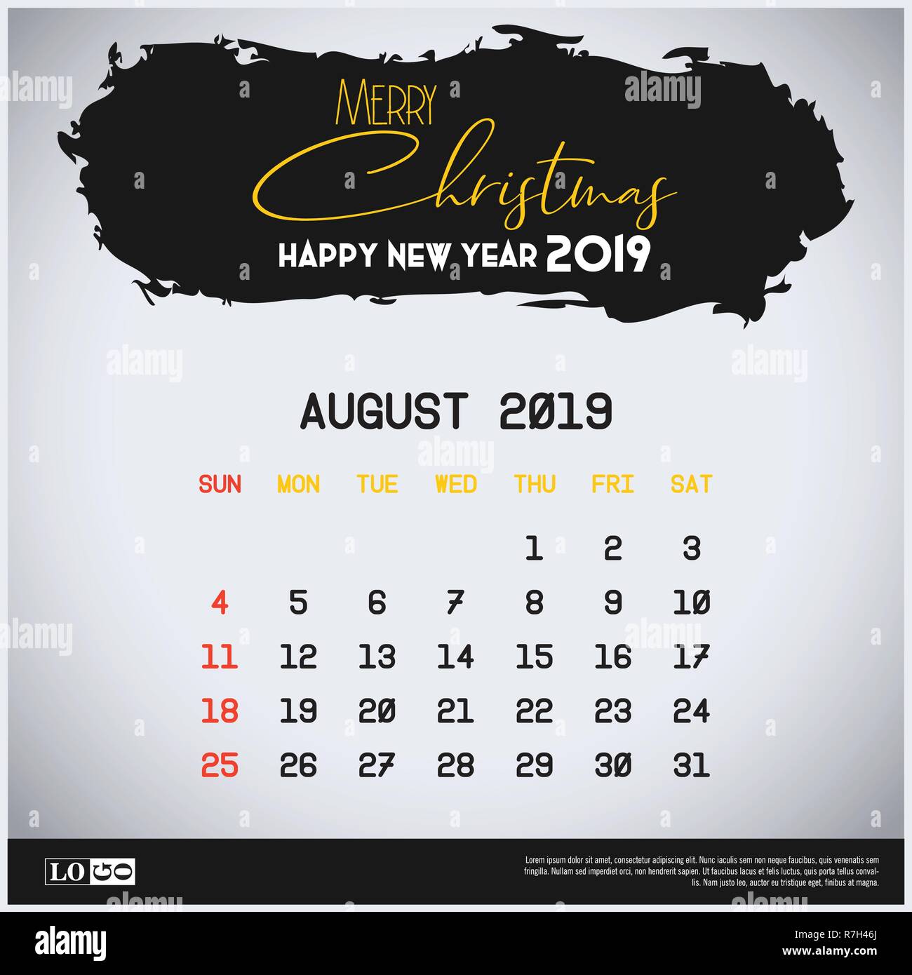 Friday august Stock Vector Images - Alamy