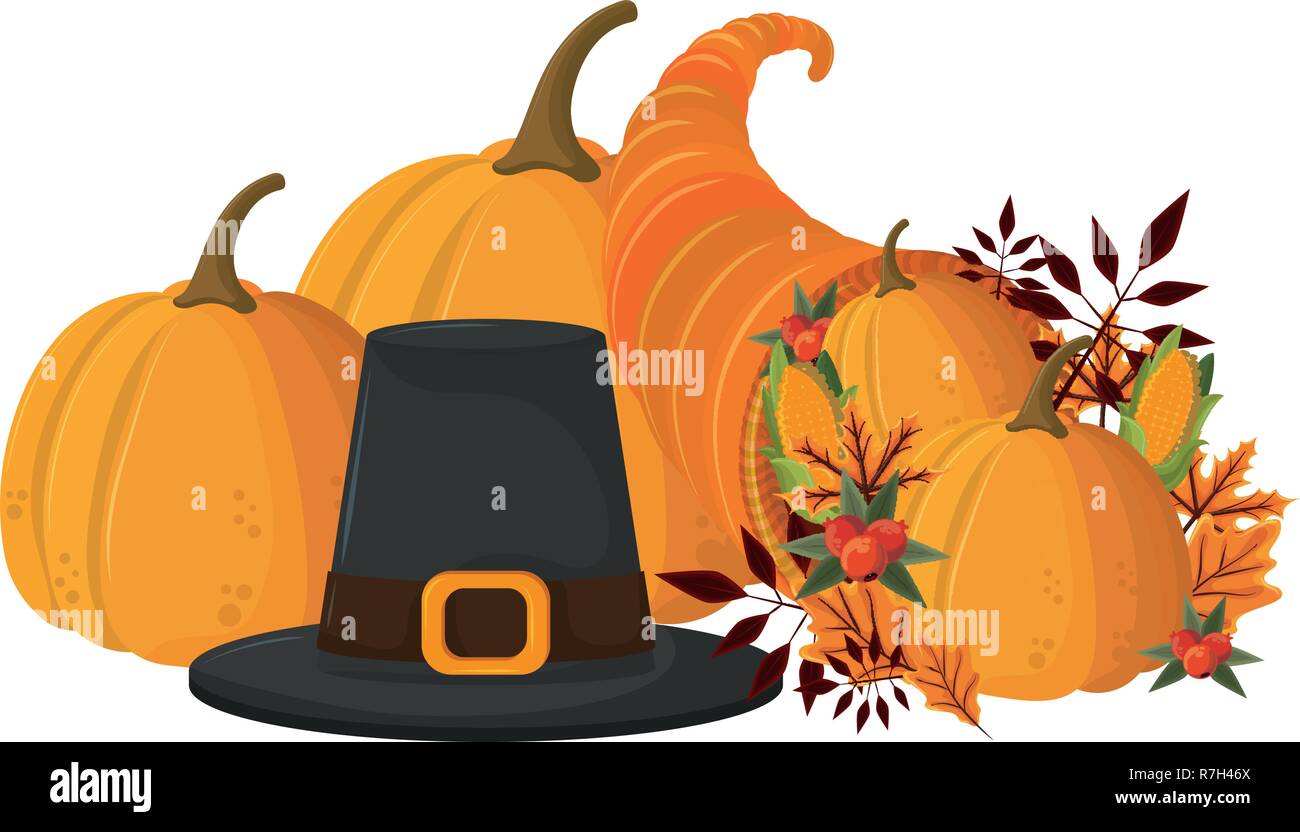 thanksgiving day pumpkin Stock Vector Image & Art - Alamy