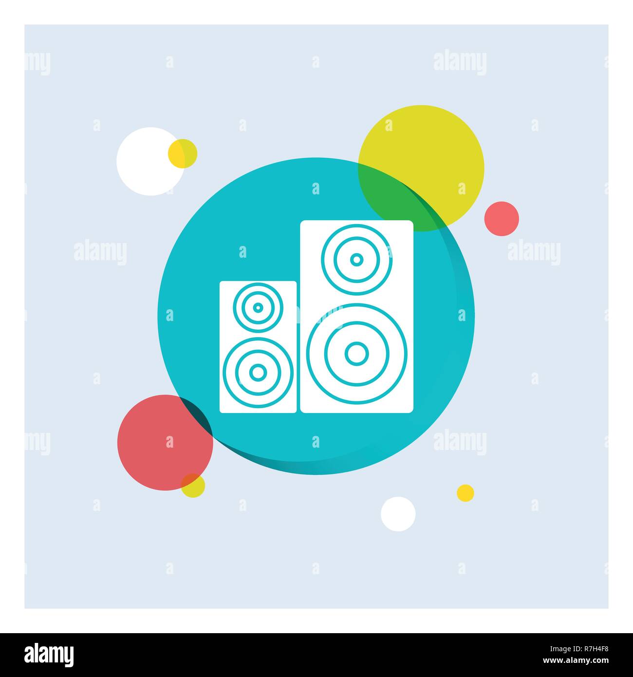Studio monitor speakers Stock Vector Images - Alamy