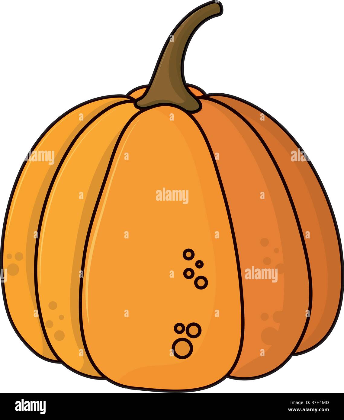 thanksgiving day pumpkin Stock Vector Image & Art - Alamy
