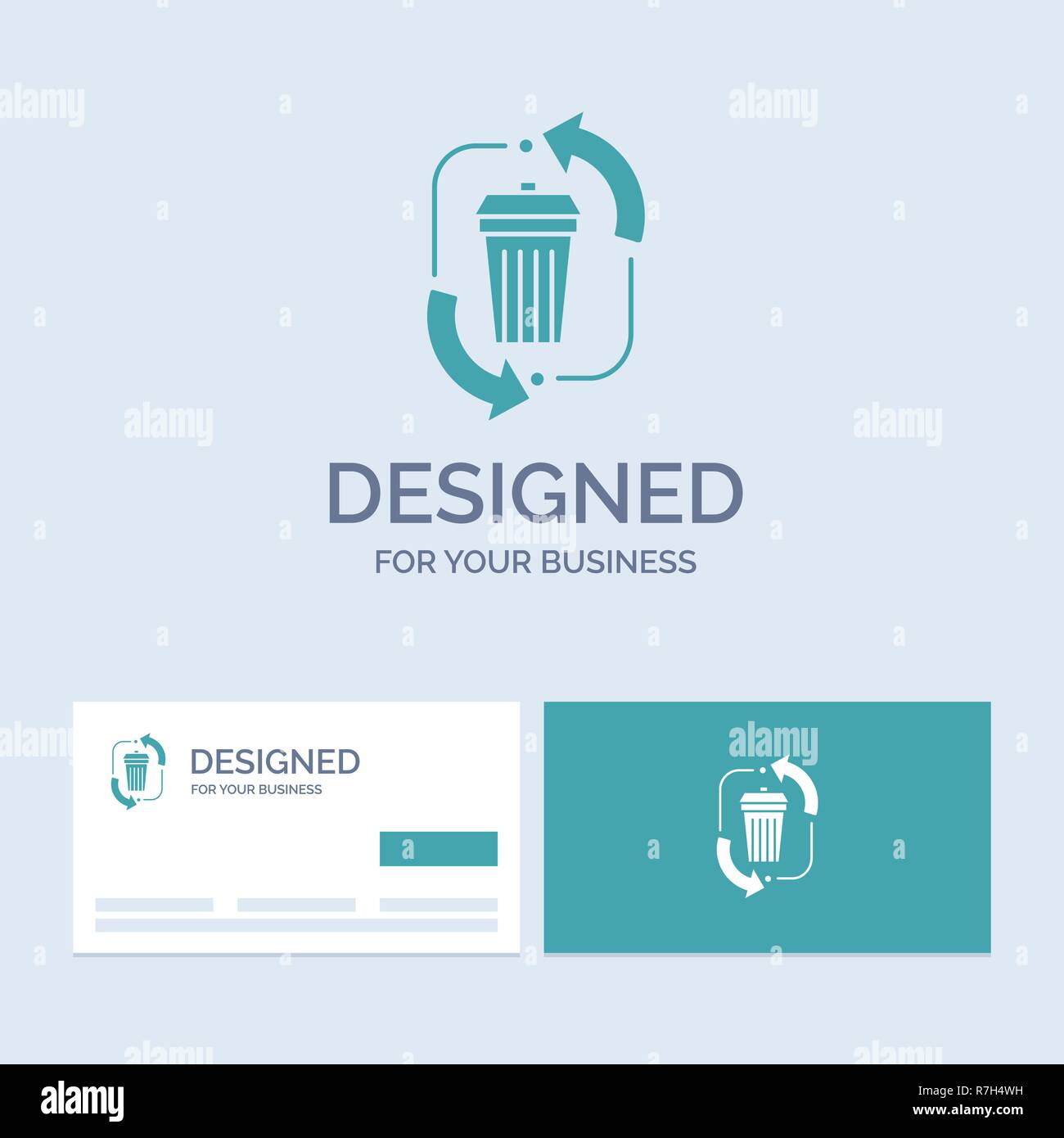 Waste management logo vector vectors hi-res stock photography and ...