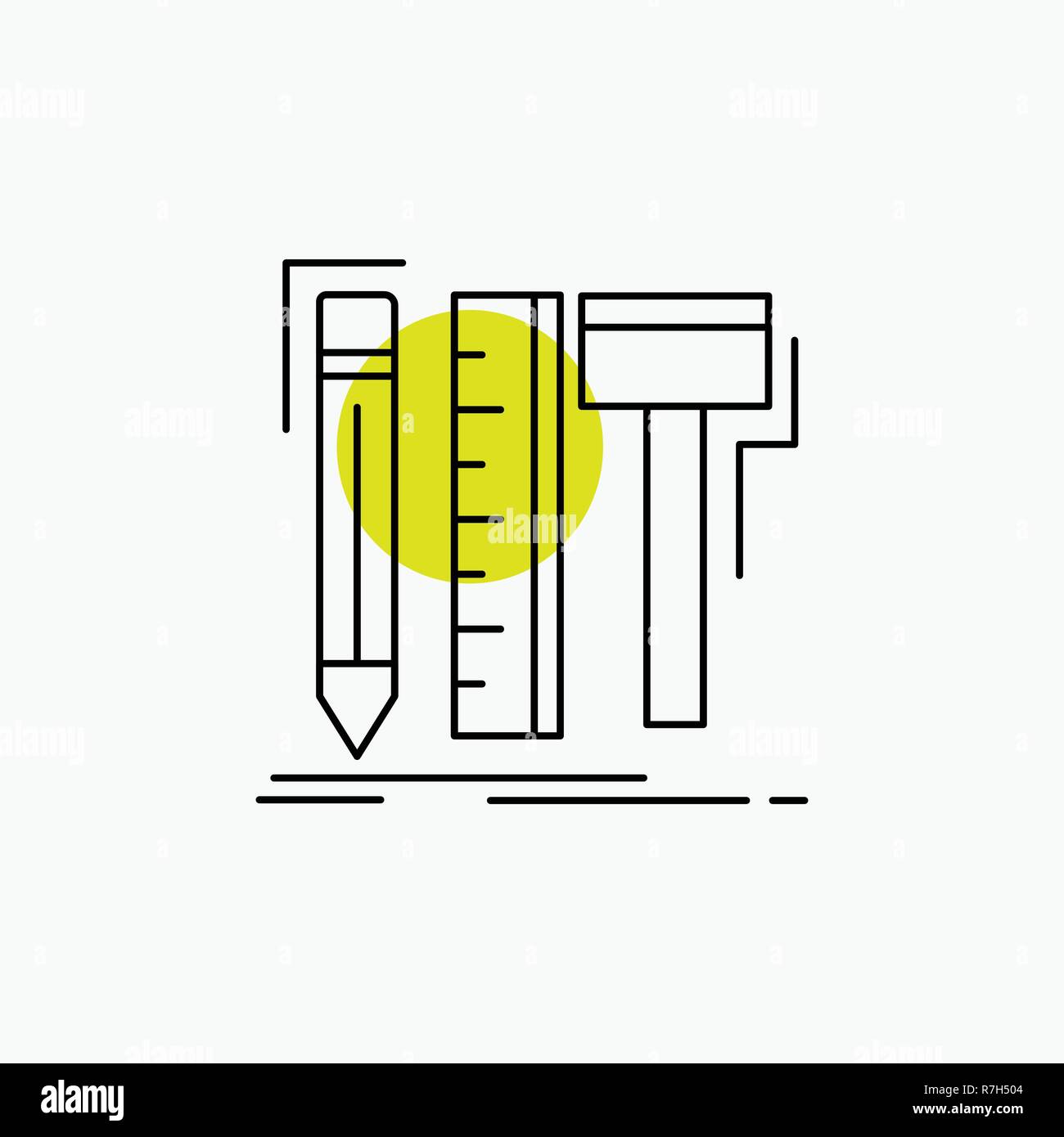 Digital pencil drawing Stock Vector Images - Alamy