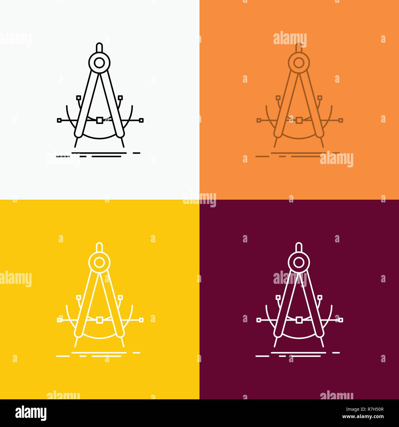 Designed by architect and designer Stock Vector Images - Alamy