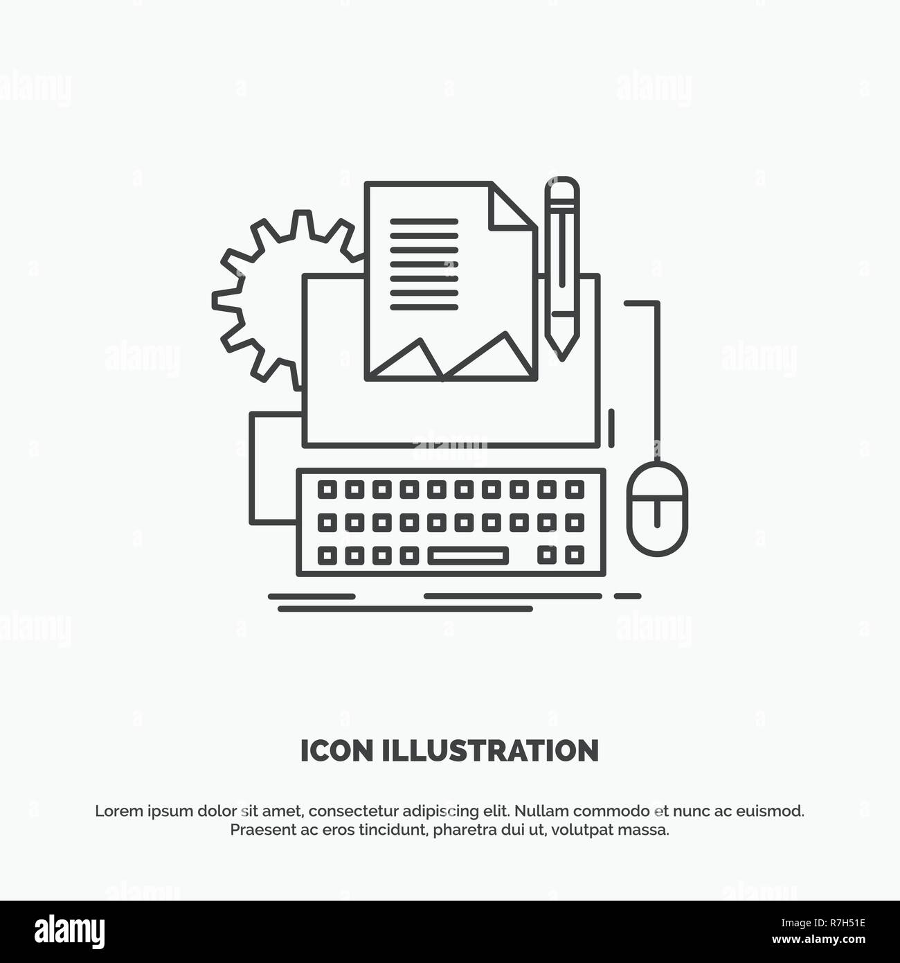 Typewriter blank page Cut Out Stock Images & Pictures - Alamy