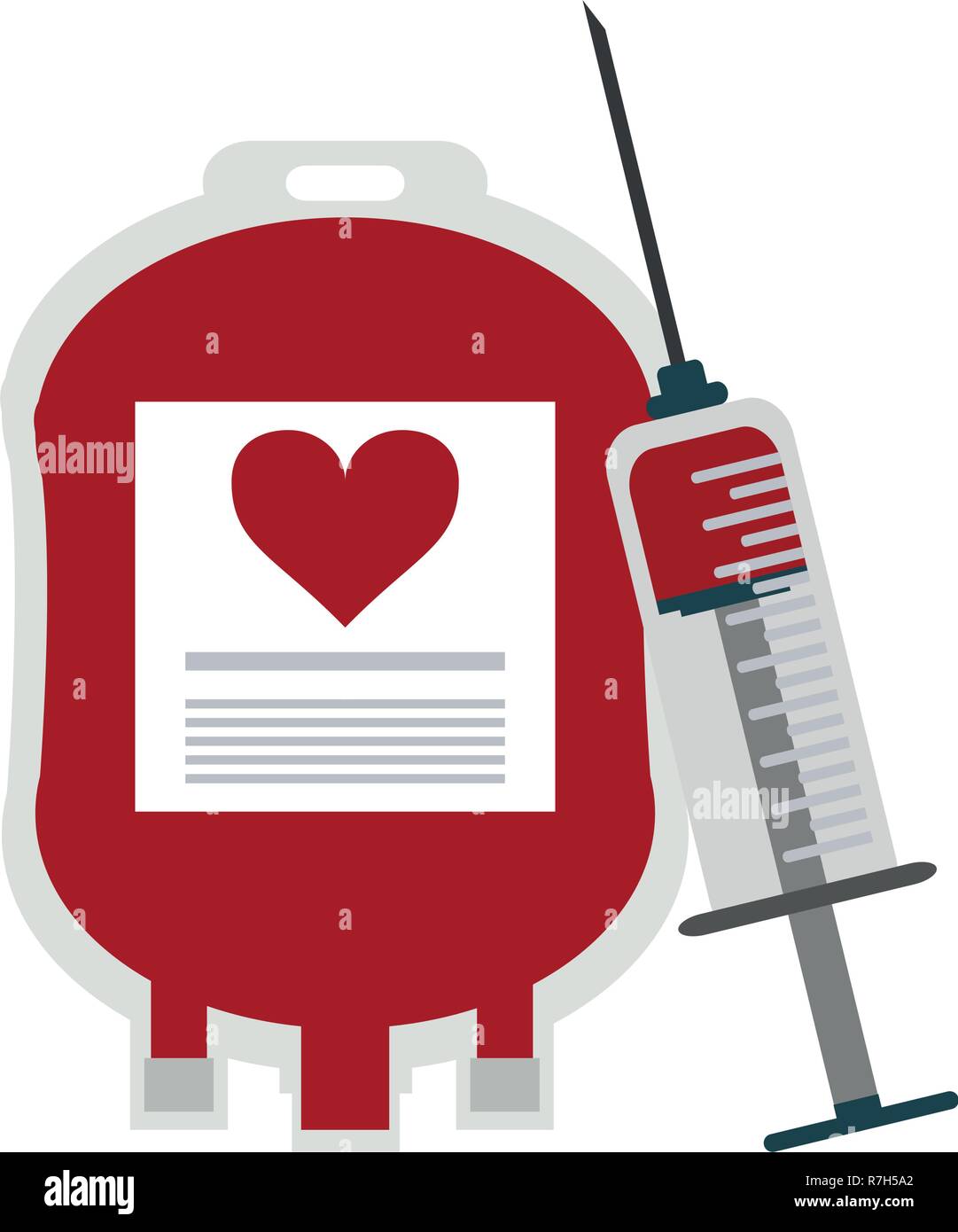 Blood donation campaign elements Stock Vector Image & Art - Alamy