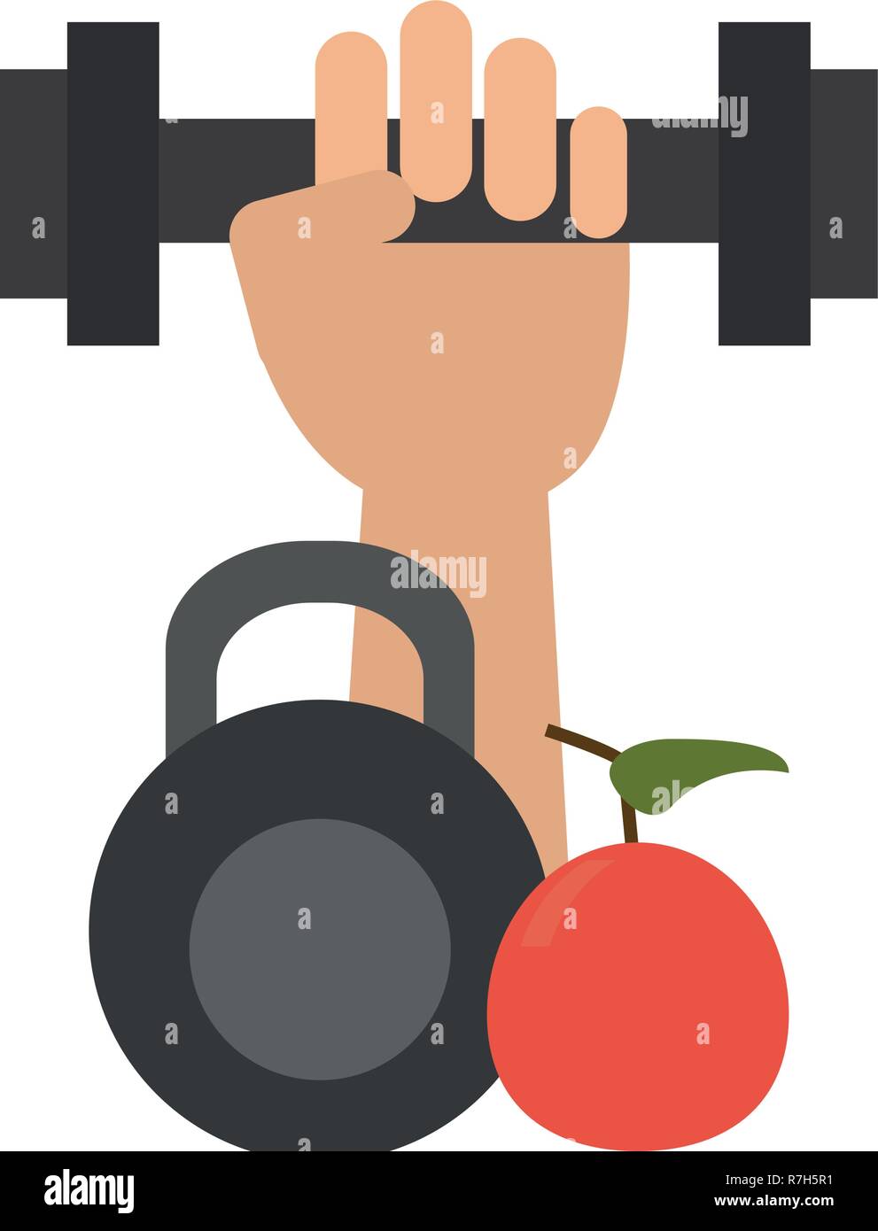 Gym and fitness elements Stock Vector Image & Art - Alamy
