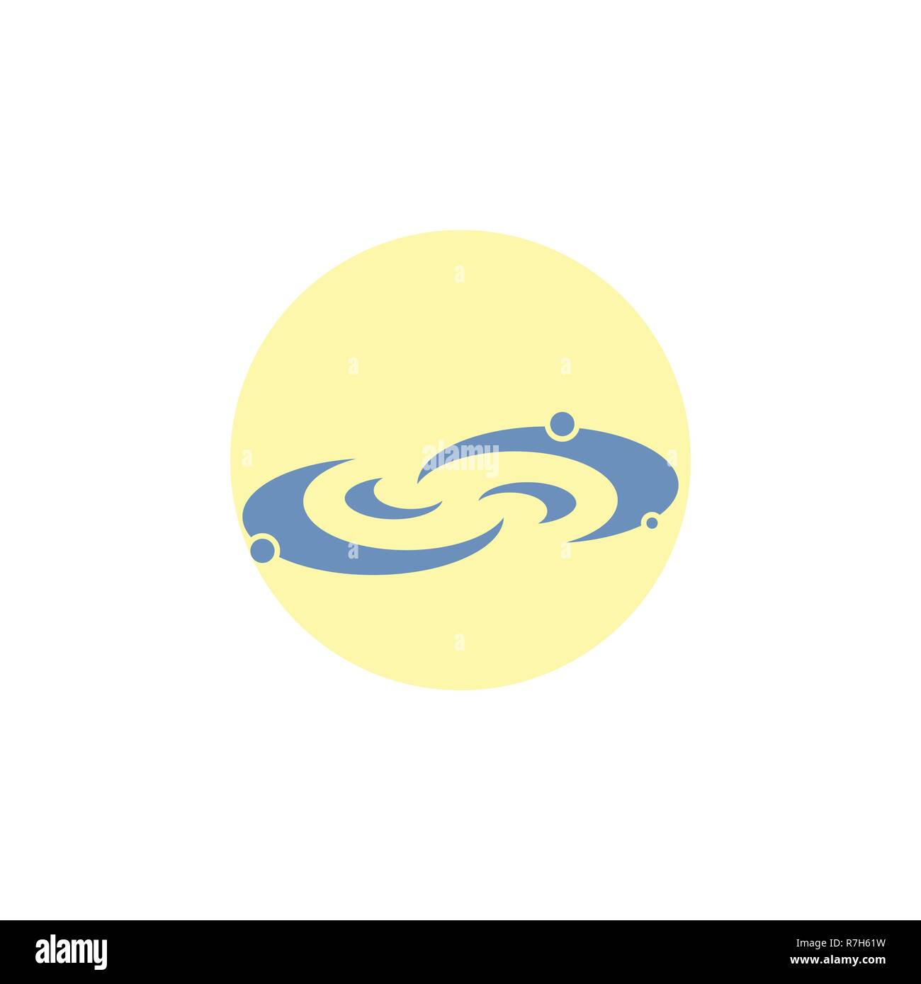 Universe planets star sun nebula Stock Vector Images - Alamy