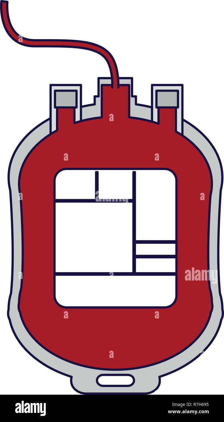 Blood bag symbol Stock Vector Image & Art - Alamy