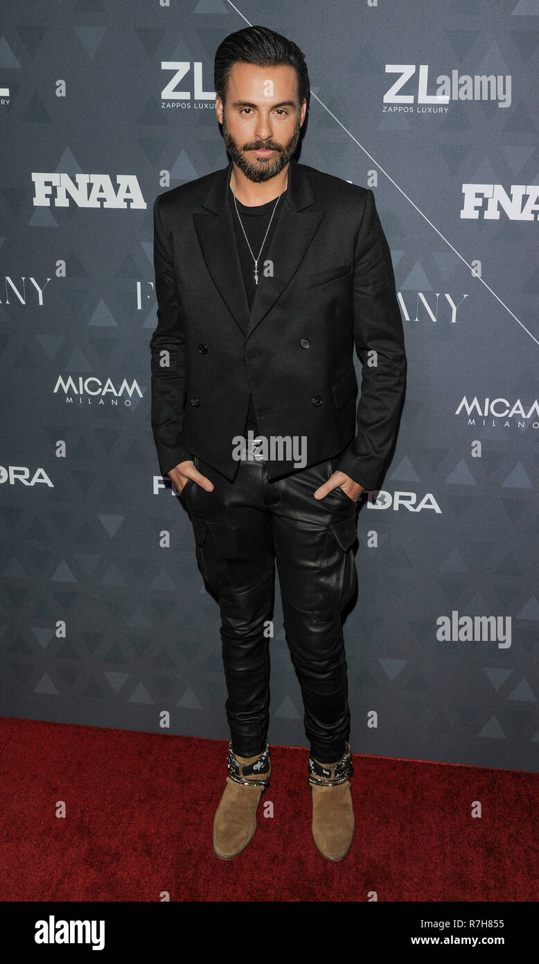 New York, NY - December 4, 2018: Designer Mike Amiri attends the 32nd ...