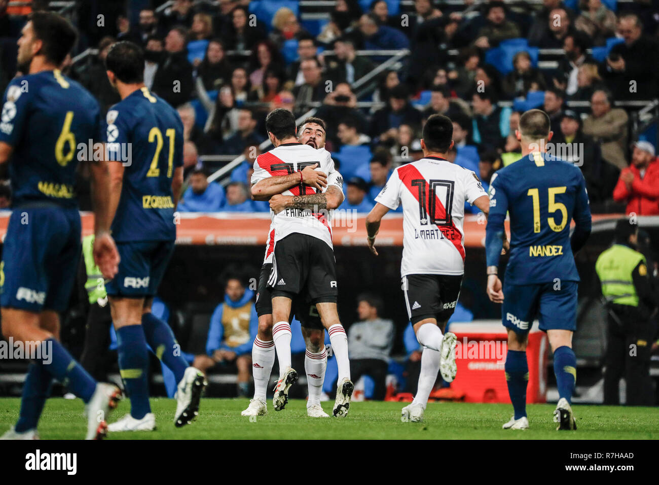 Santiago Bernabeu, Madrid, Spain. 9th Dec, 2018. Copa Libertadores ...