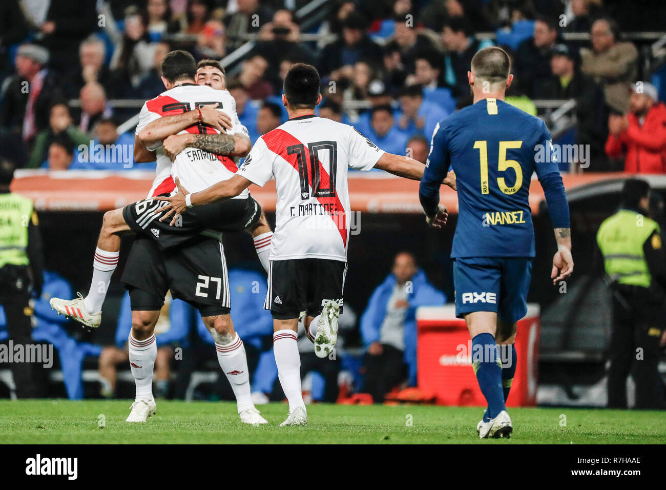 Santiago Bernabeu, Madrid, Spain. 9th Dec, 2018. Copa Libertadores ...