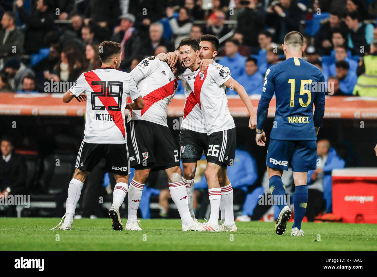 Santiago Bernabeu, Madrid, Spain. 9th Dec, 2018. Copa Libertadores ...