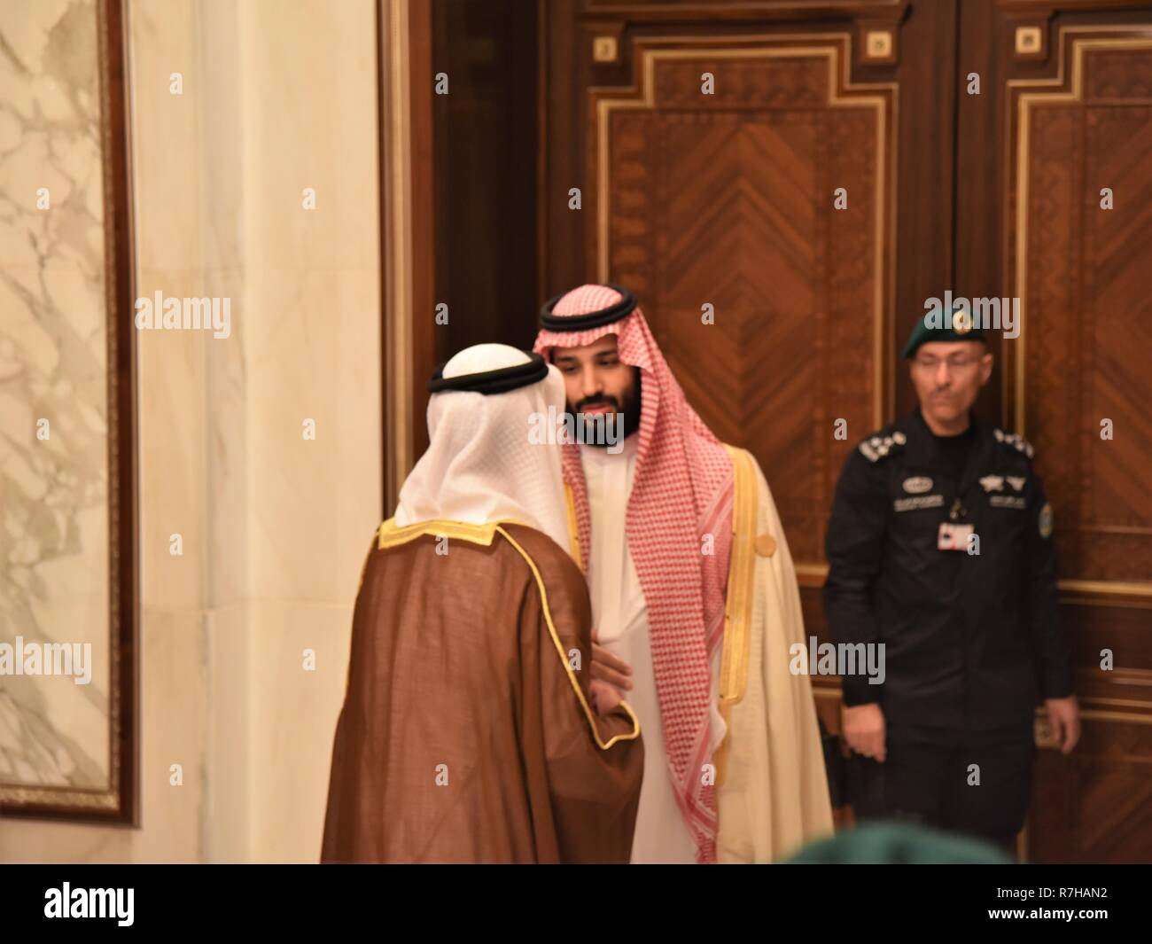 Riyadh, Saudi Arabia. 9th Dec, 2018. Saudi Crown Prince Mohammed bin ...