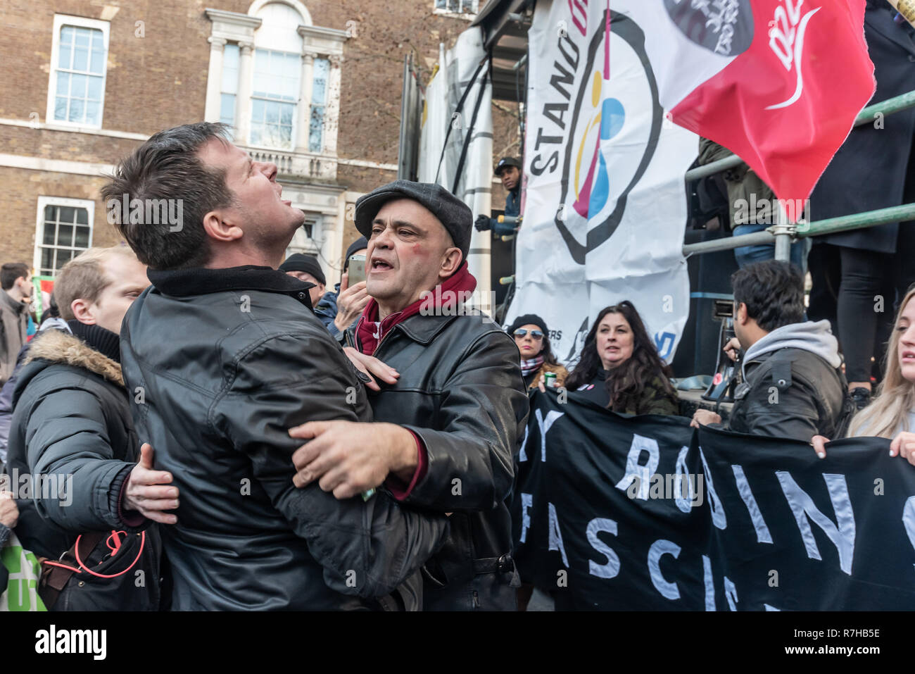 Two groups argue hi-res stock photography and images - Alamy