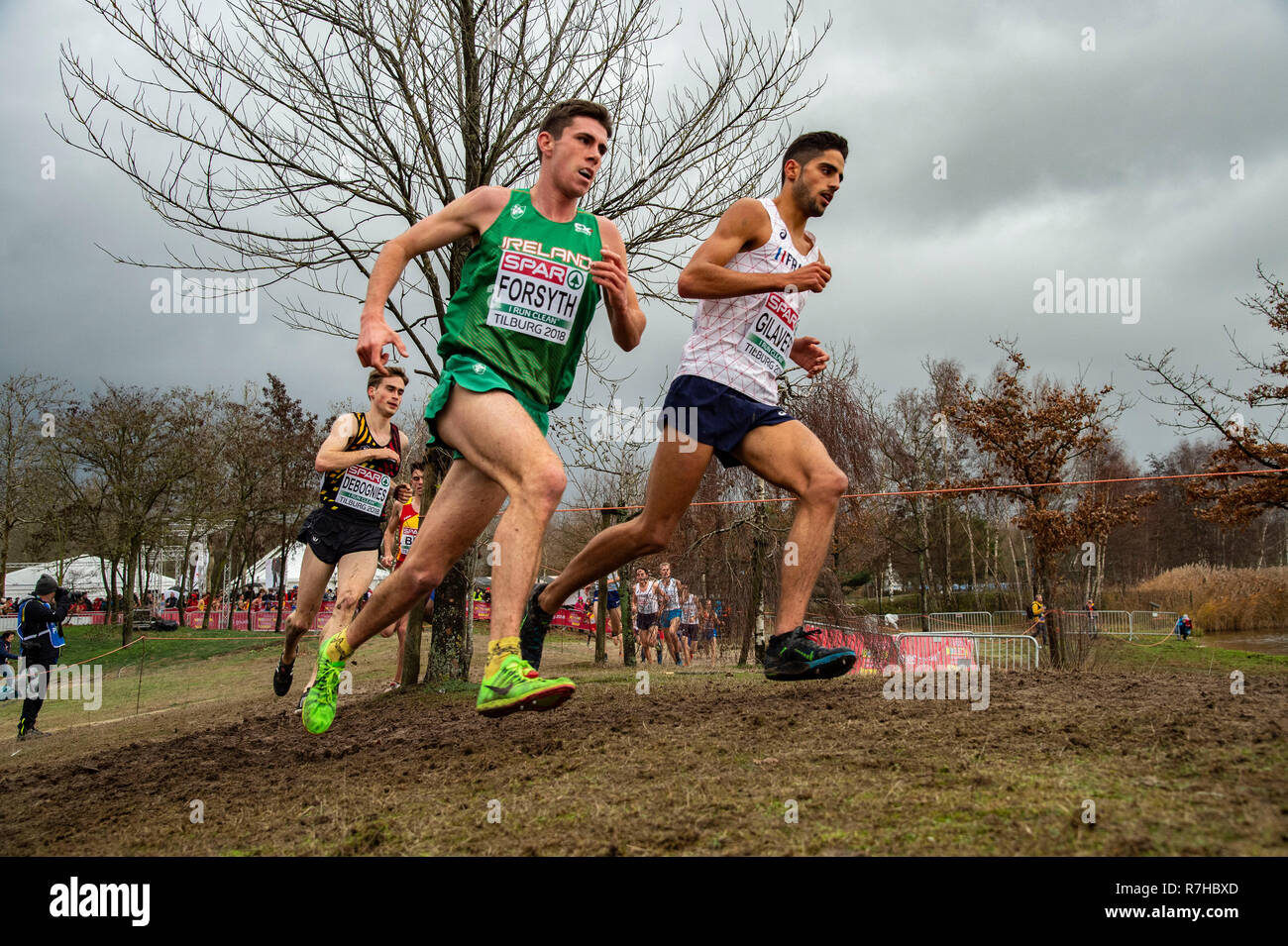 Tilburg, Netherlands. 9th December 2018. Ryan Forsyth of Ireland ...