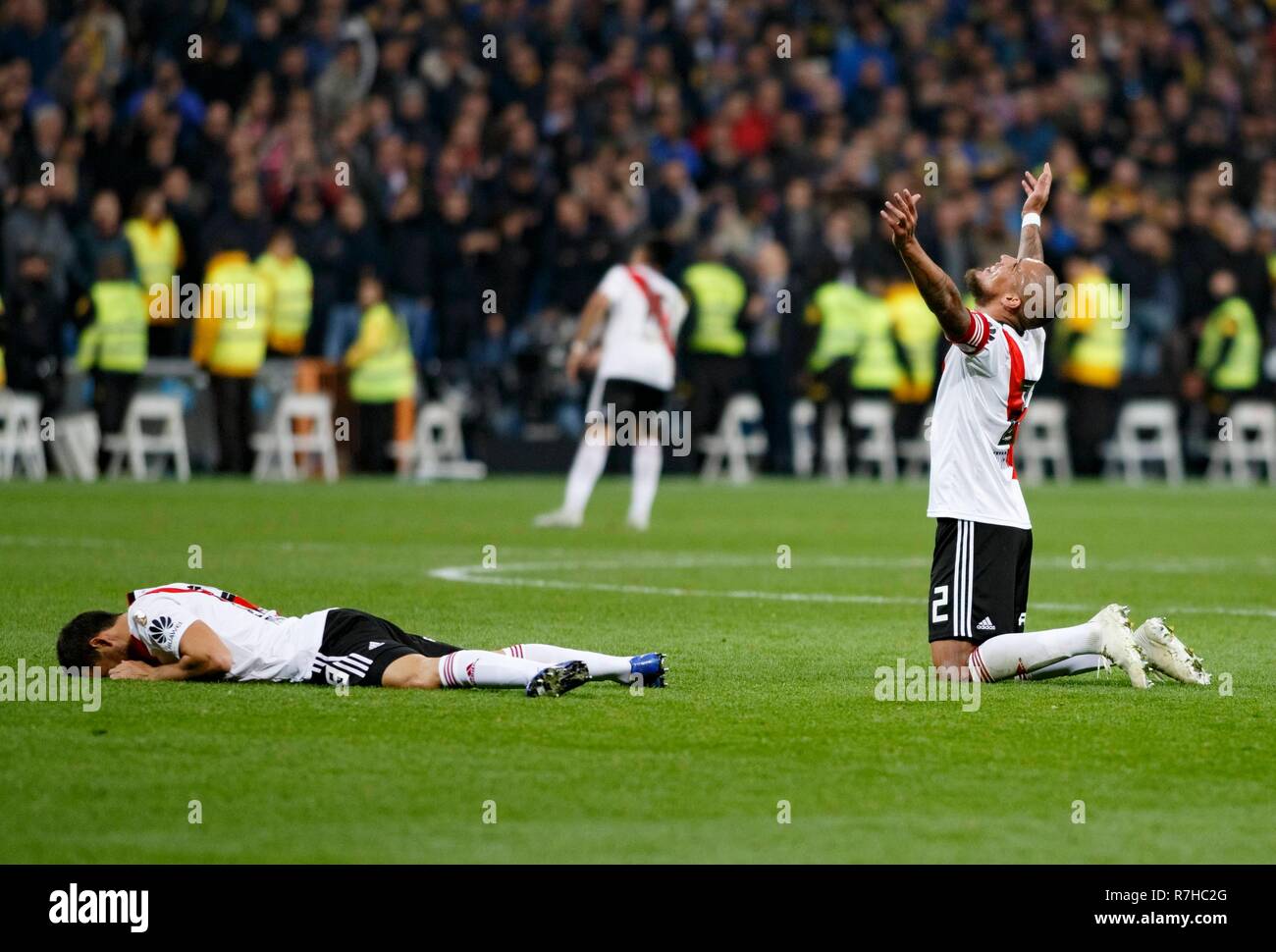 River Plate players celebrates victory in the Copa Libertadores final ...