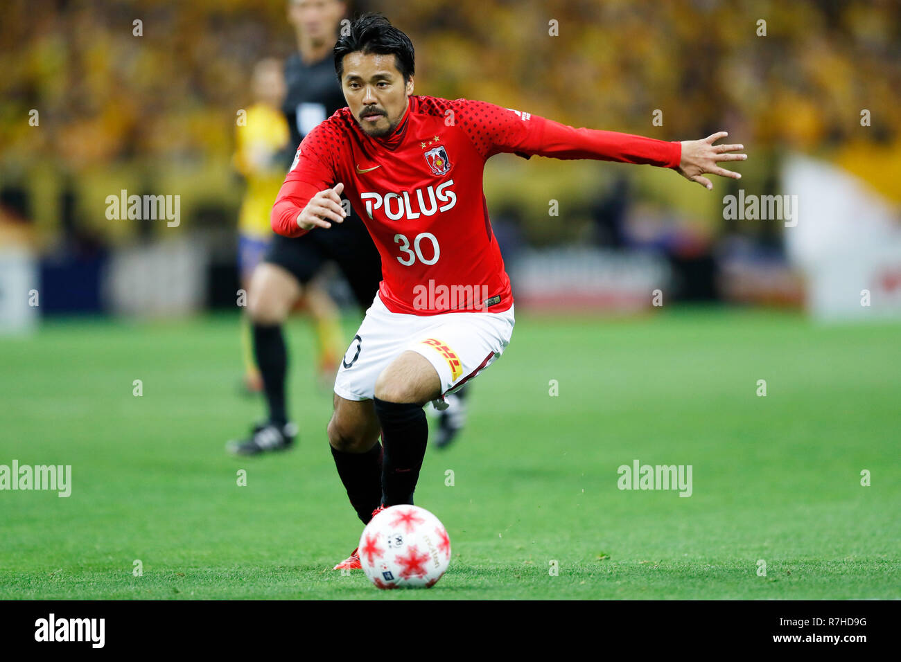 Saitama, Japan. 9th Dec, 2018. Shinzo Koroki (Reds) Football/Soccer ...