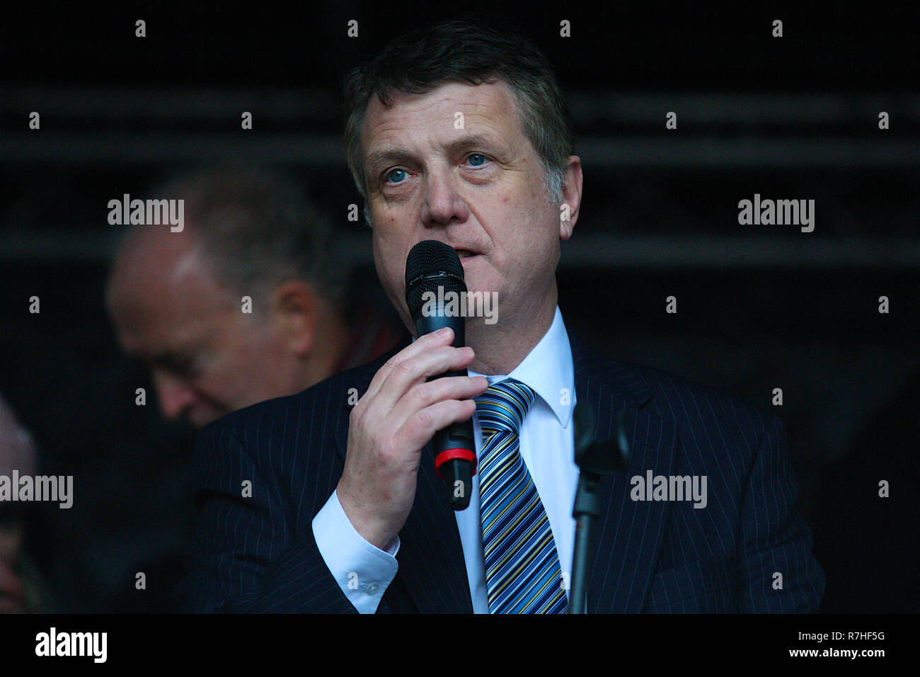 London, UK. 09th Dec, 2018. Gerard Batten and Tommy Robinson join ...