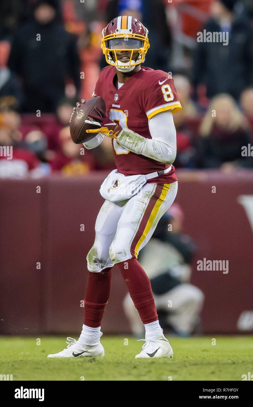 Landover, Maryland, USA. 09th Dec, 2018. Washington Redskins ...