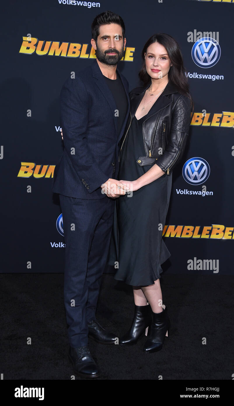 Hollywood, California, USA. 9th Dec, 2018. Stephen Schneider and Jenn ...