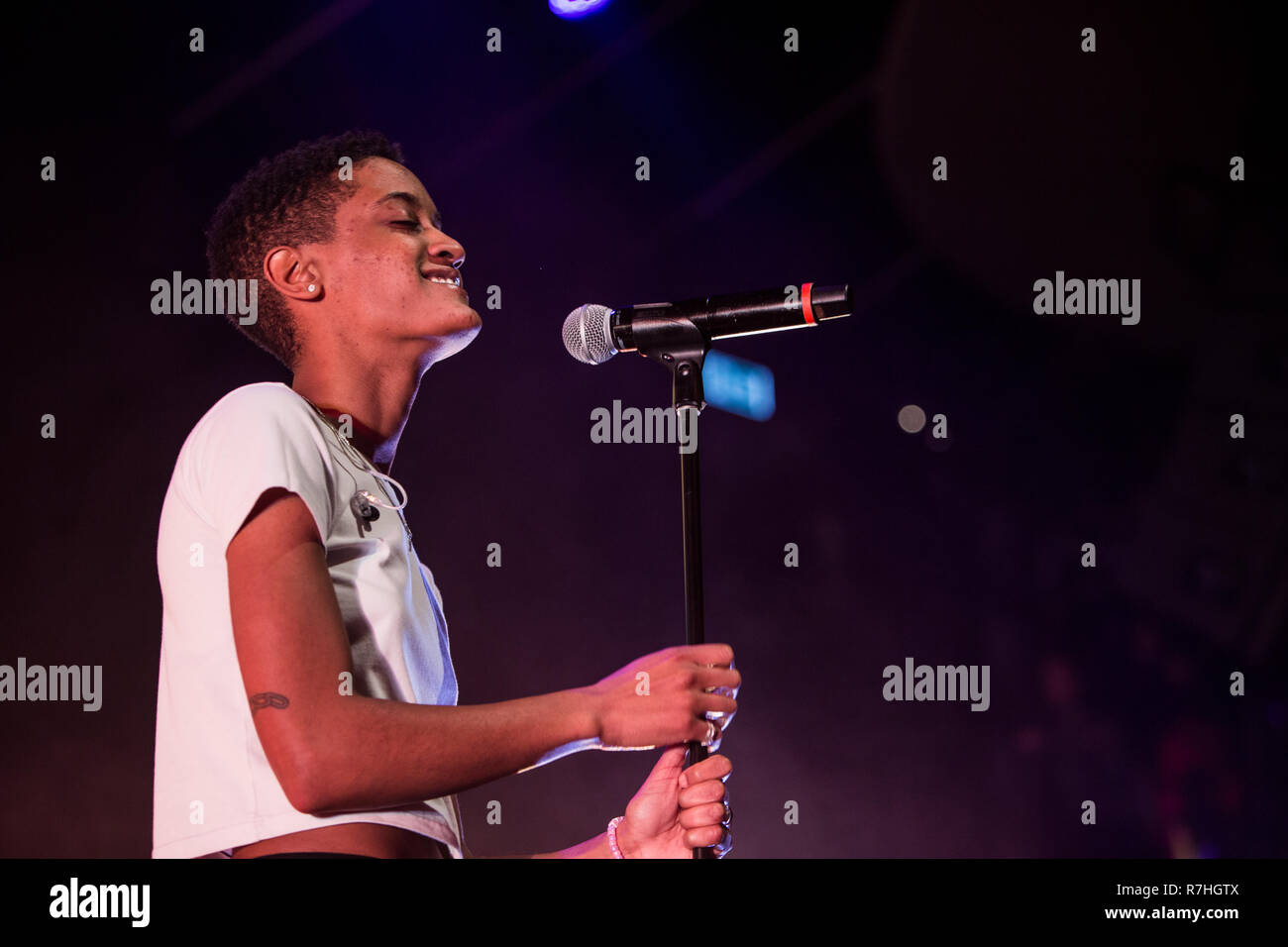 Toronto, Canada. 09th, December 2018. The Internet Lead singer Syd Tha ...