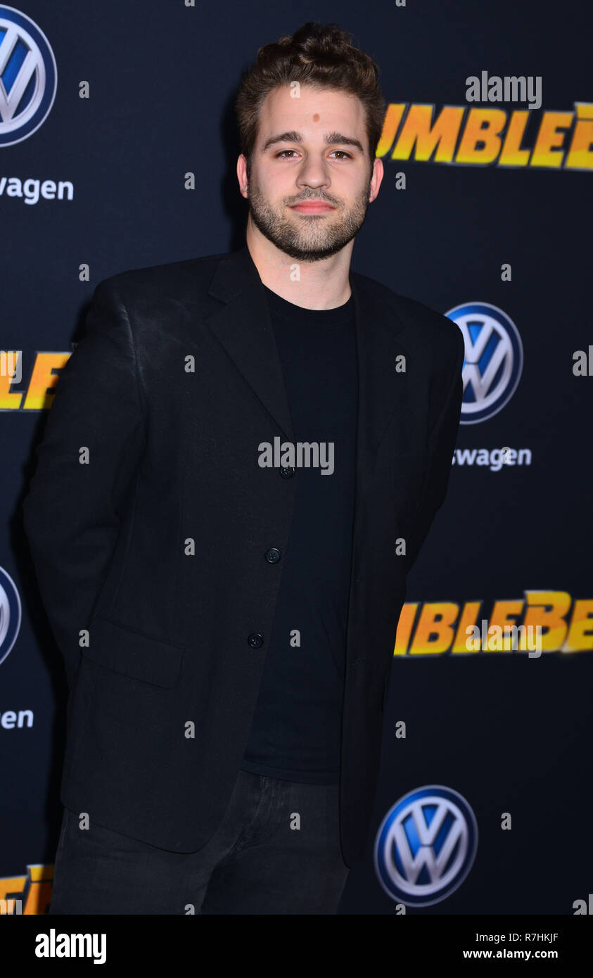 Los Angeles, USA. 09th Dec, 2018. Luke Romick Thirst Project arrives at ...