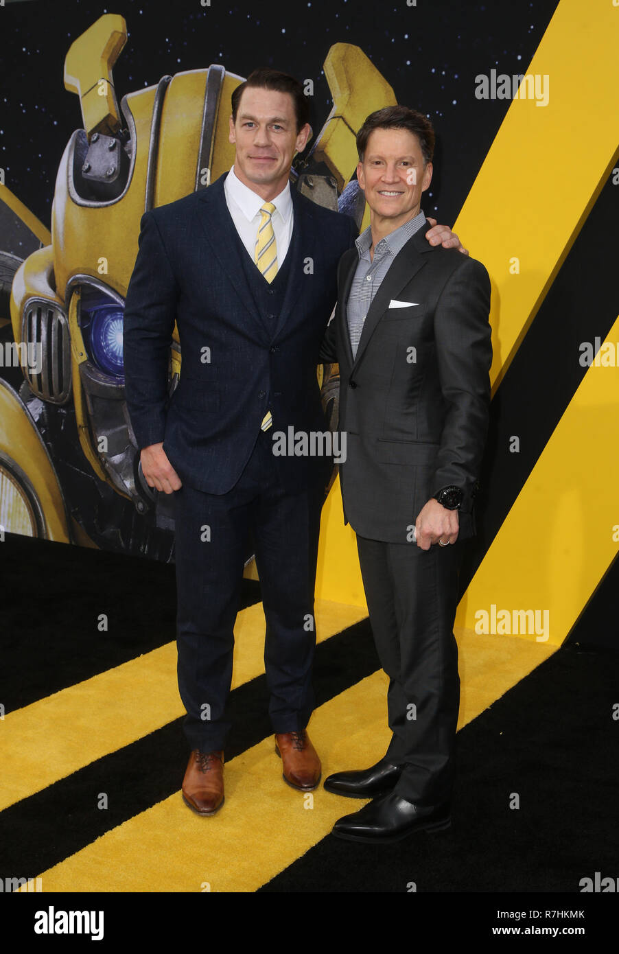 Hollywood, Ca. 9th Dec, 2018. John Cena, Brian Goldner, at the Global ...