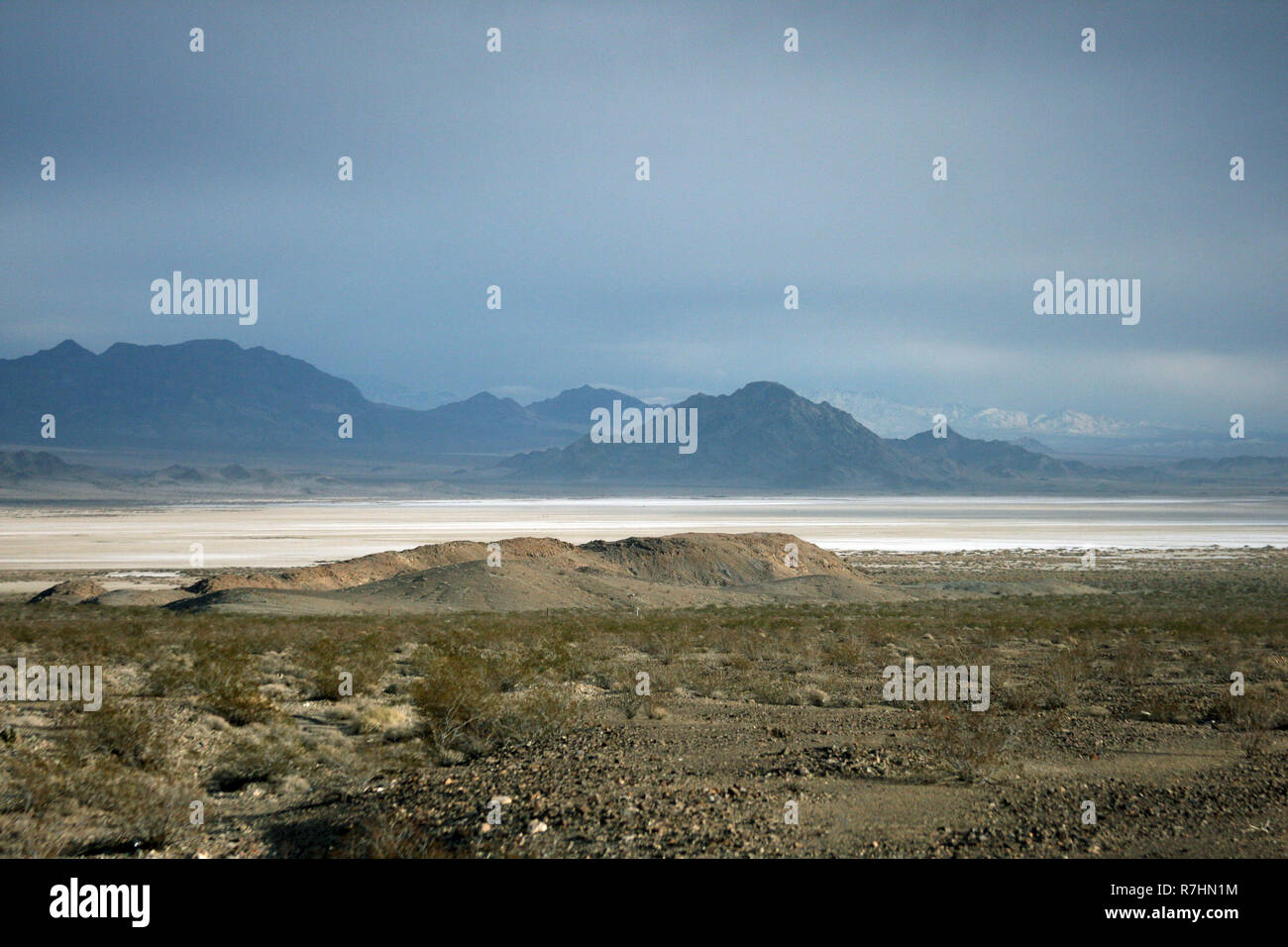 Landscape in the Mojave Desert, CA, USA Stock Photo - Alamy