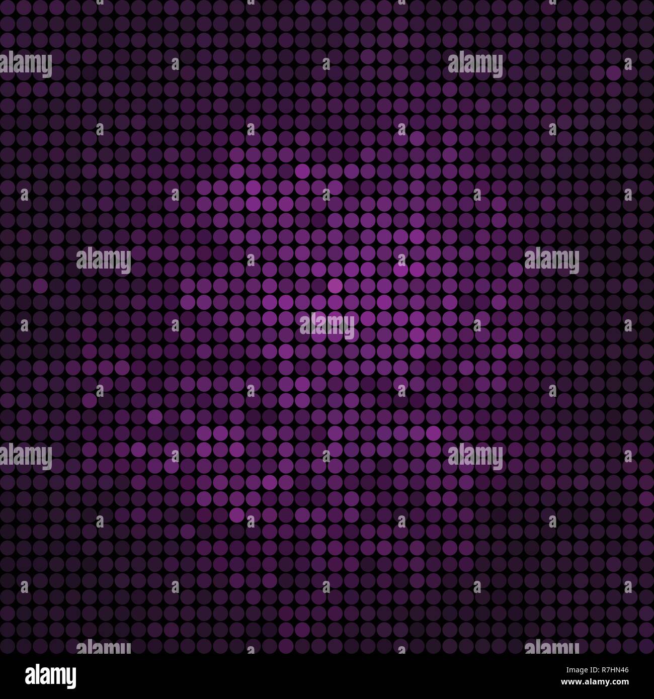 abstract vector colored round dots background - purple and violet Stock ...