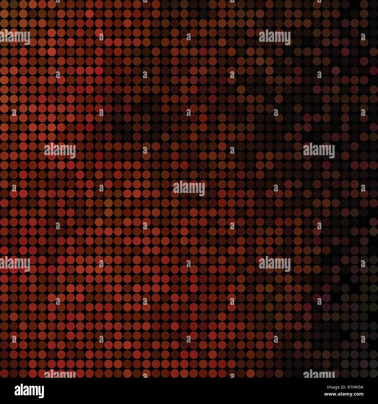 abstract vector colored round dots background - red Stock Vector Image ...