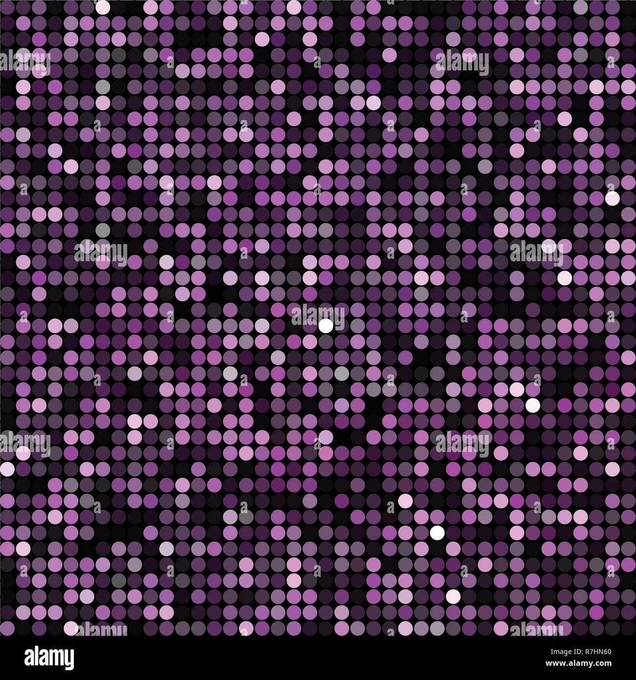 abstract vector colored round dots background - purple and violet Stock ...