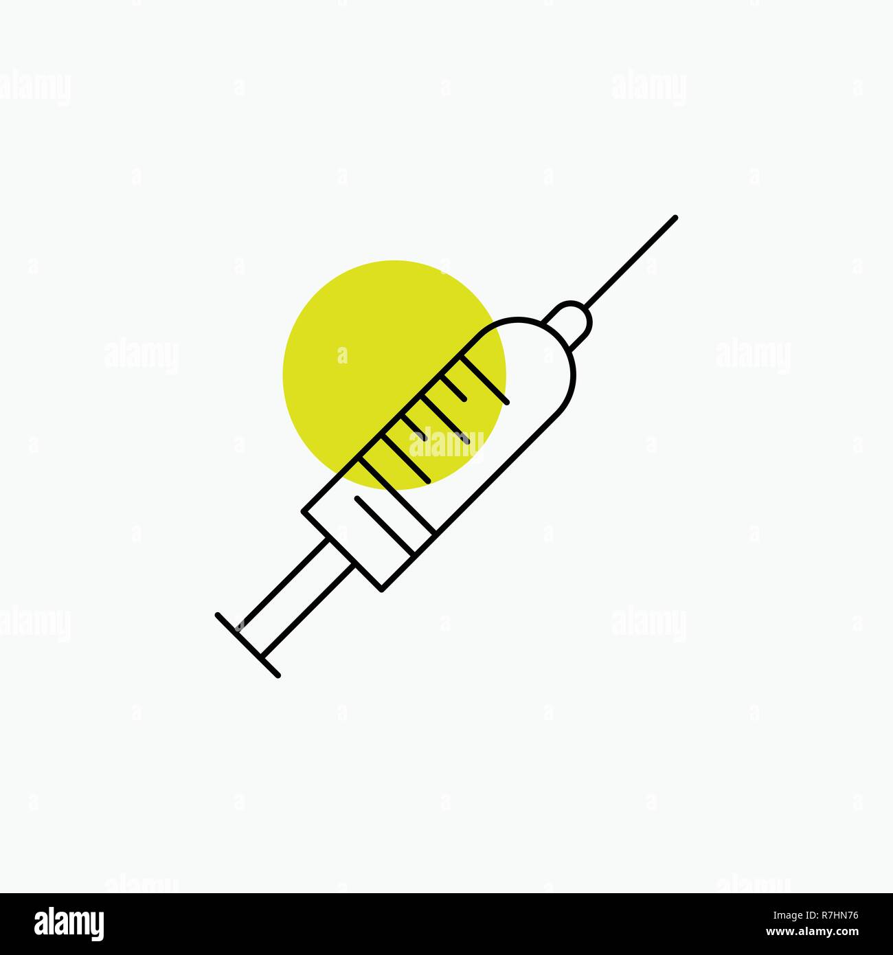 Injection closeup Stock Vector Images - Alamy