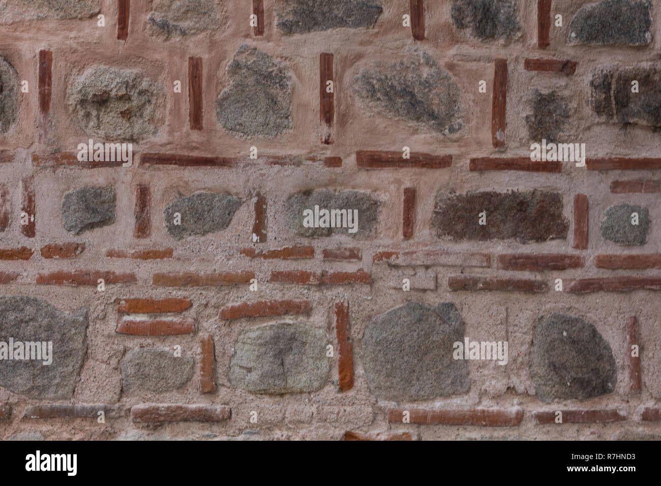 Wall grey stones horizontal Stock Photo - Alamy