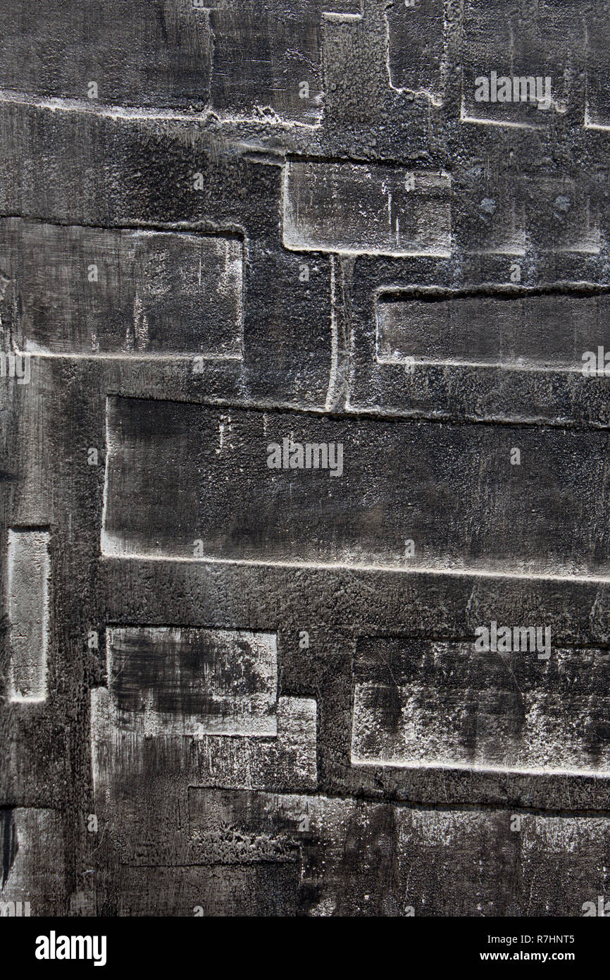 Wall gray granite vertical texture Stock Photo - Alamy