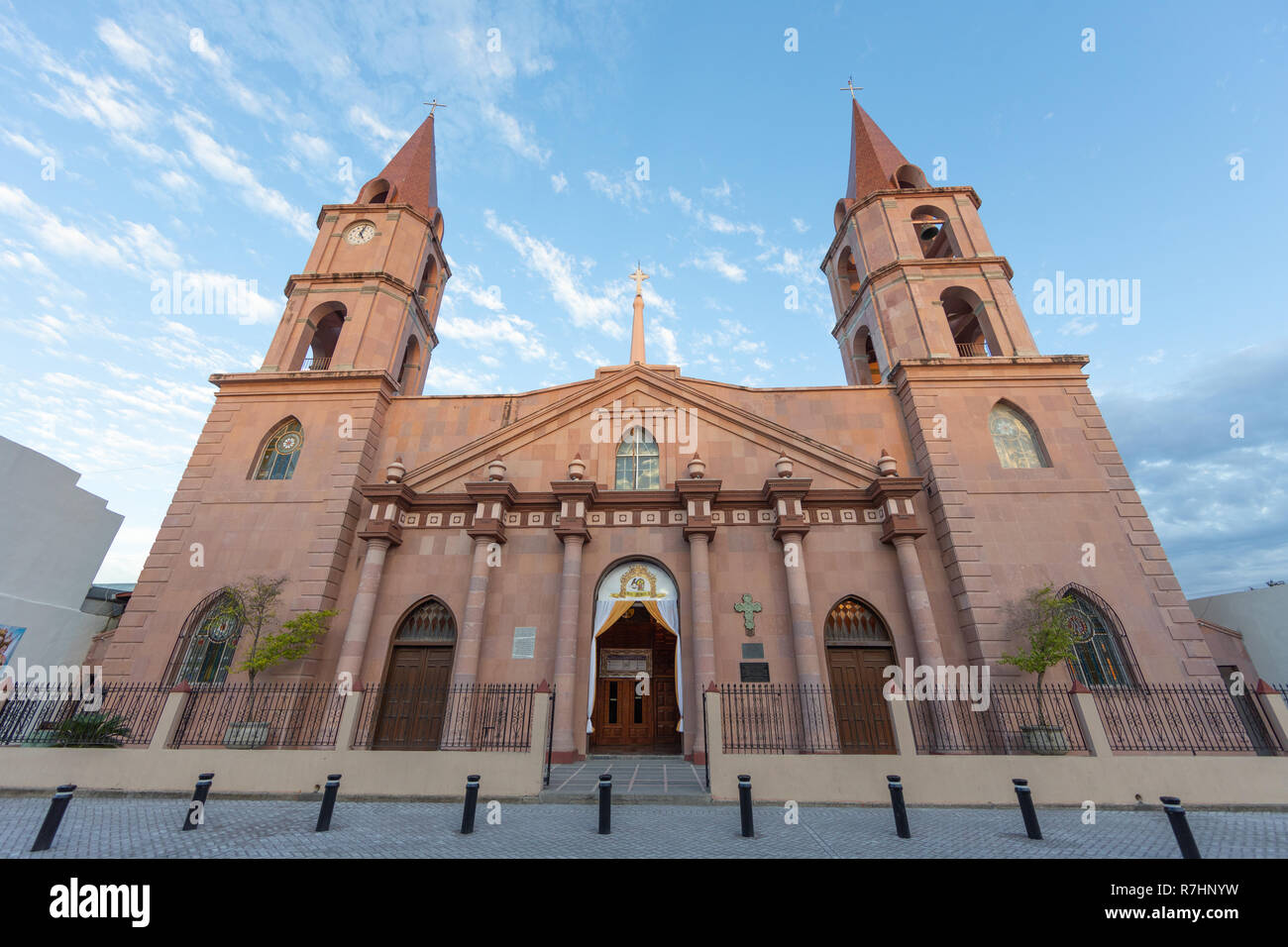 Catedral de Matamoros, photo taken with a Wide-Angle lens Stock Photo ...