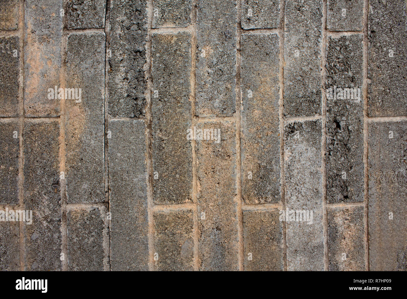 Grey wall tiles vertical texture Stock Photo - Alamy