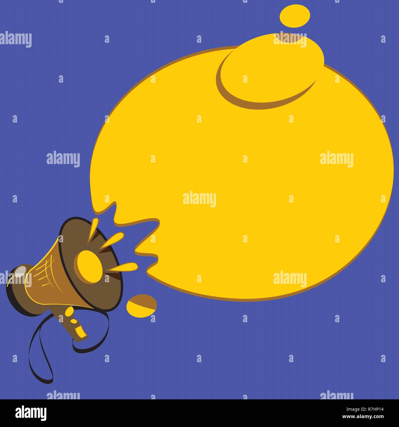 Flat design business Vector Illustration Empty template esp isolated ...