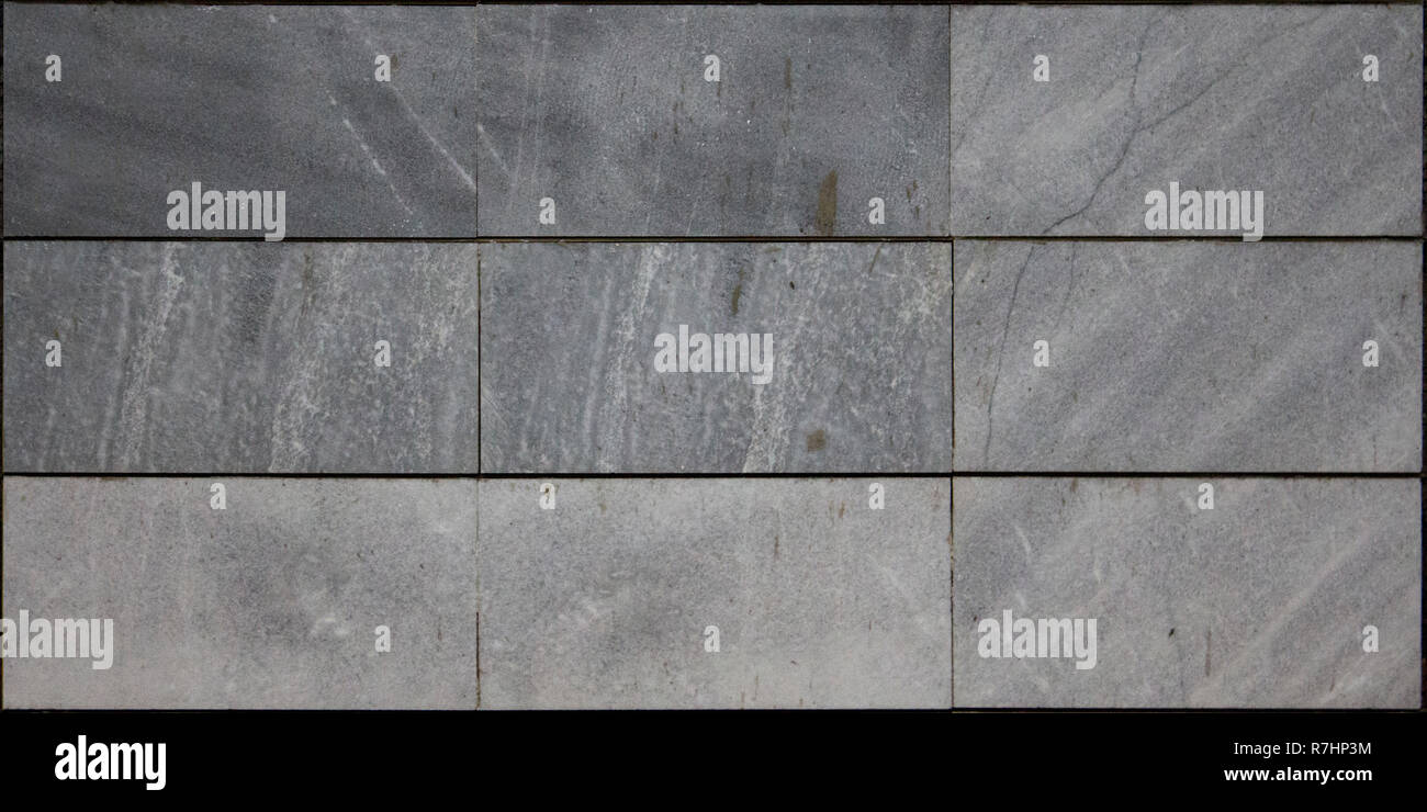 Wall grey tiles texture Stock Photo - Alamy