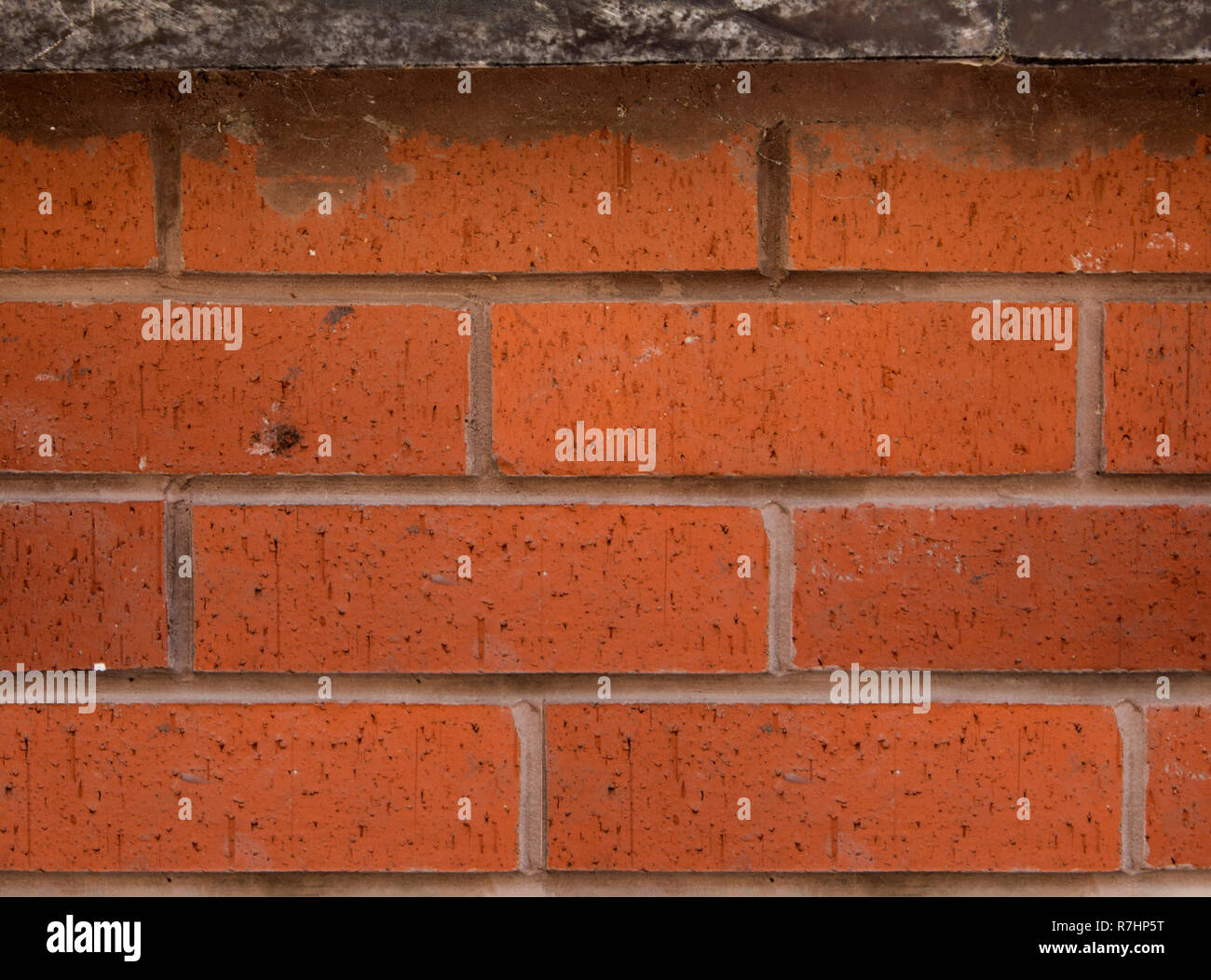 Wall reddish bricks Stock Photo - Alamy