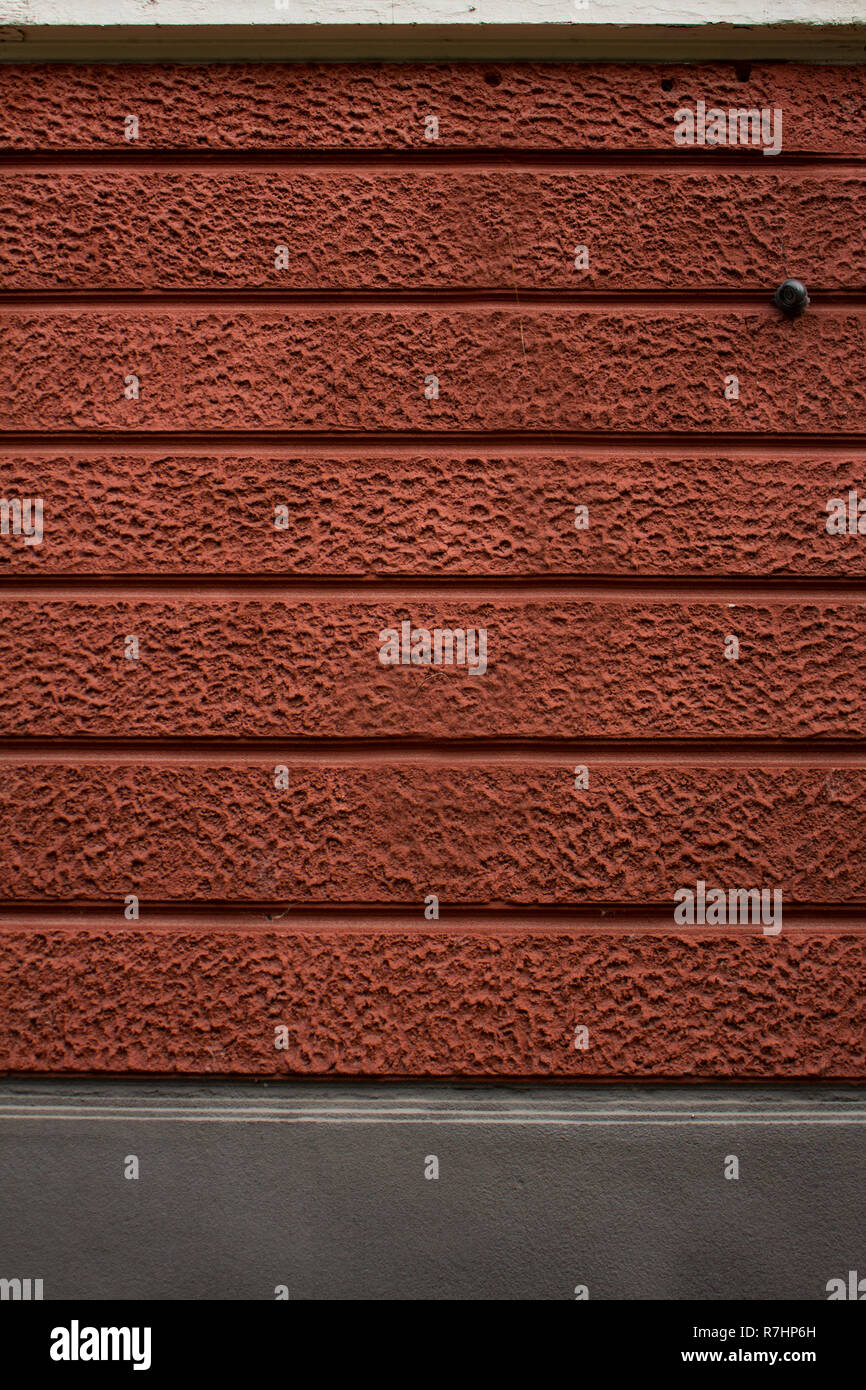 Wall reddish concrete texture Stock Photo - Alamy