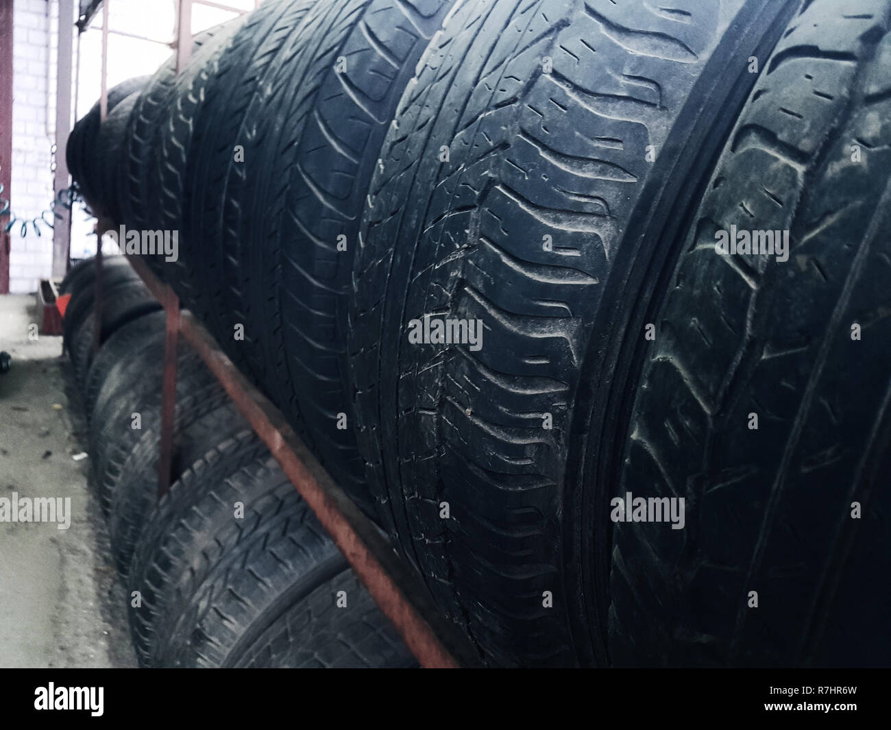 Tyre Rack High Resolution Stock Photography and Images - Alamy