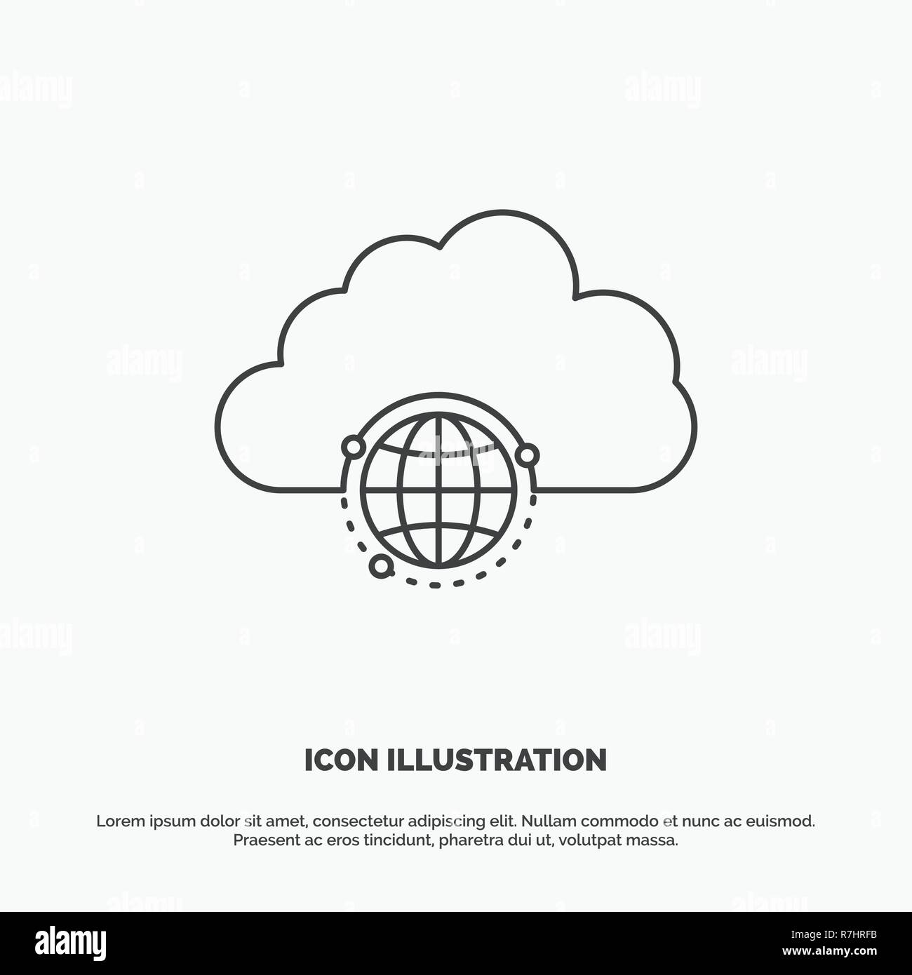 Computer Infrastructure Icon