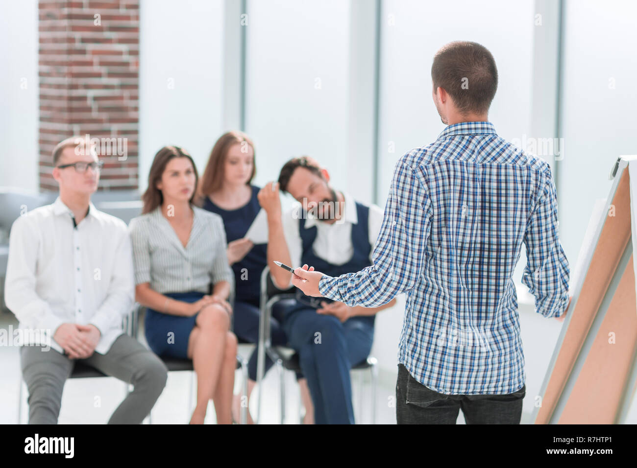 business team sitting in the conference room Stock Photo - Alamy