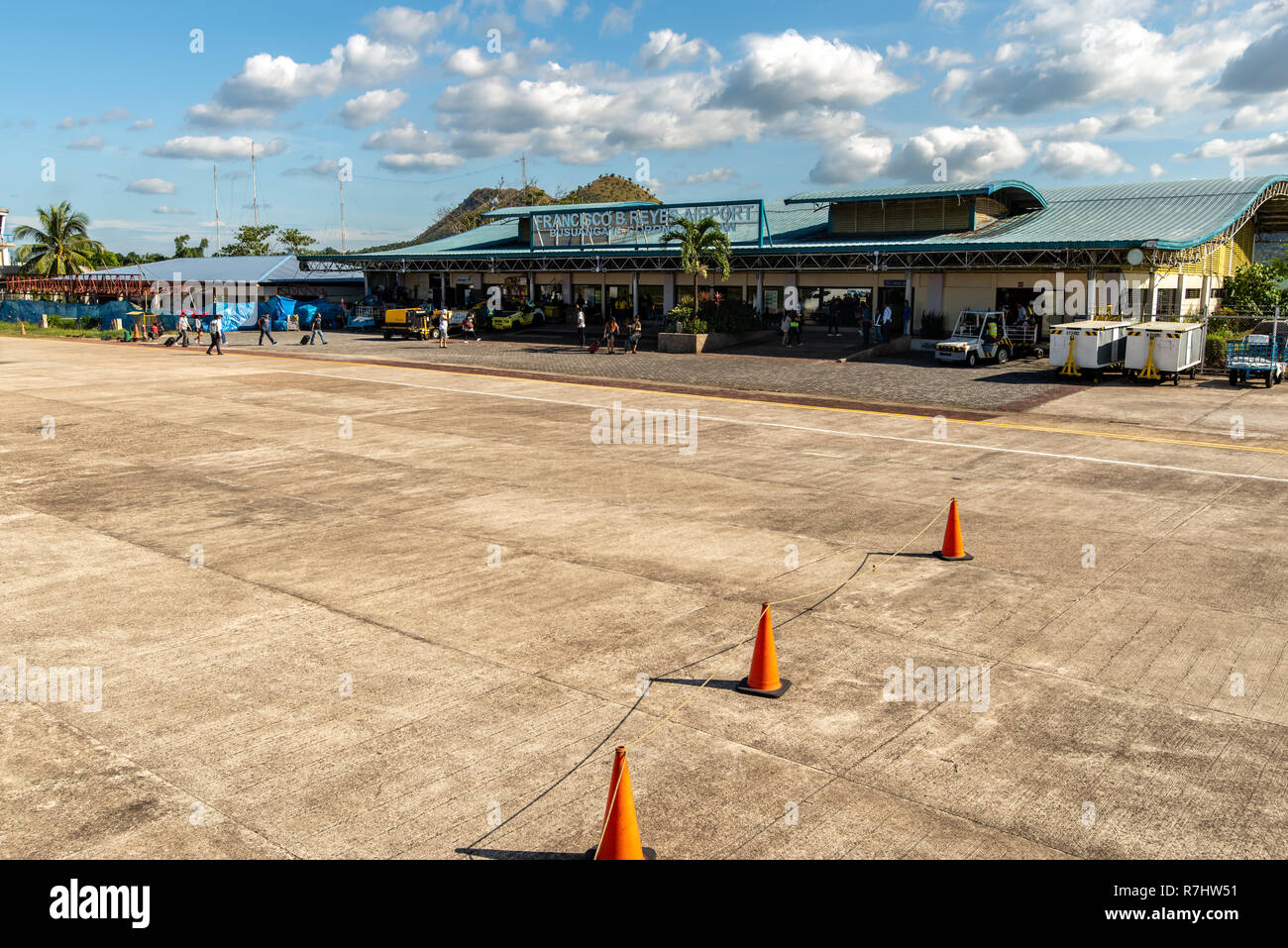 Nov 14, 2918 Landing area at Busuanga airport, Palawan, Philippines ...