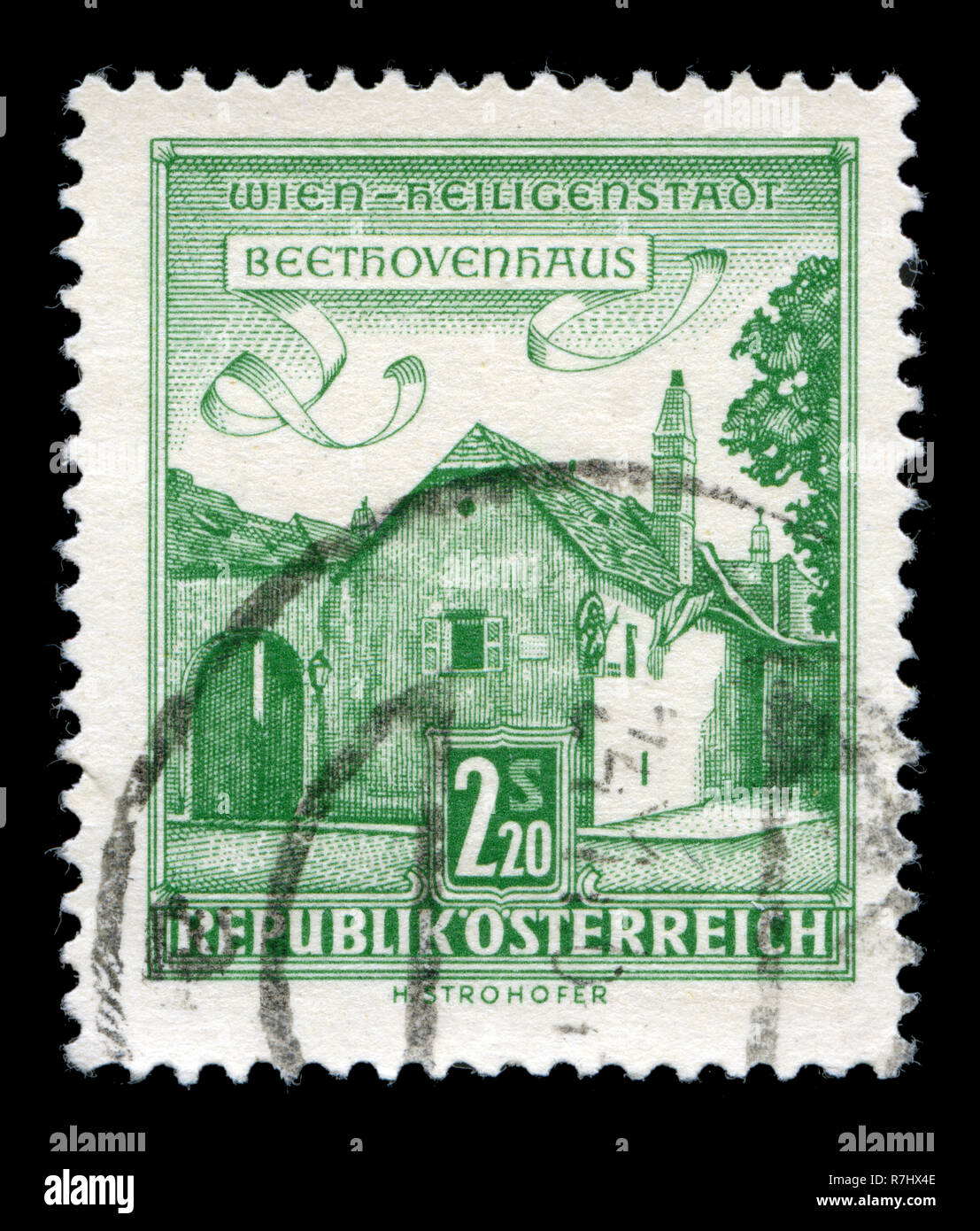 Austrian postage stamp hi-res stock photography and images - Alamy