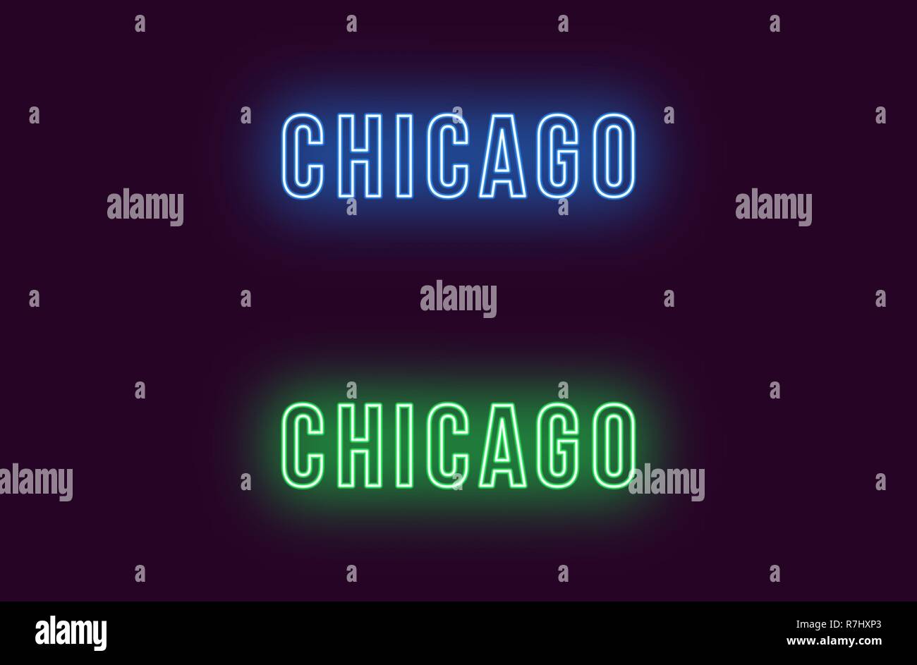 Chicago style Stock Vector Images - Alamy