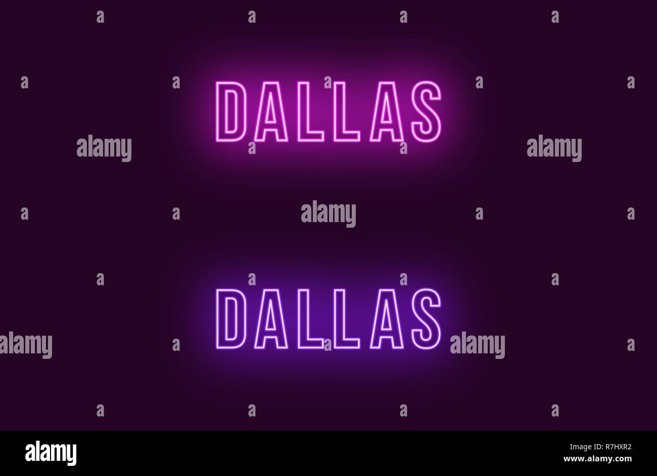 Dallas colors Stock Vector Images - Alamy